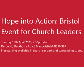 Together4Bristol : Hope into Action: Bristol - Event for Church Leaders