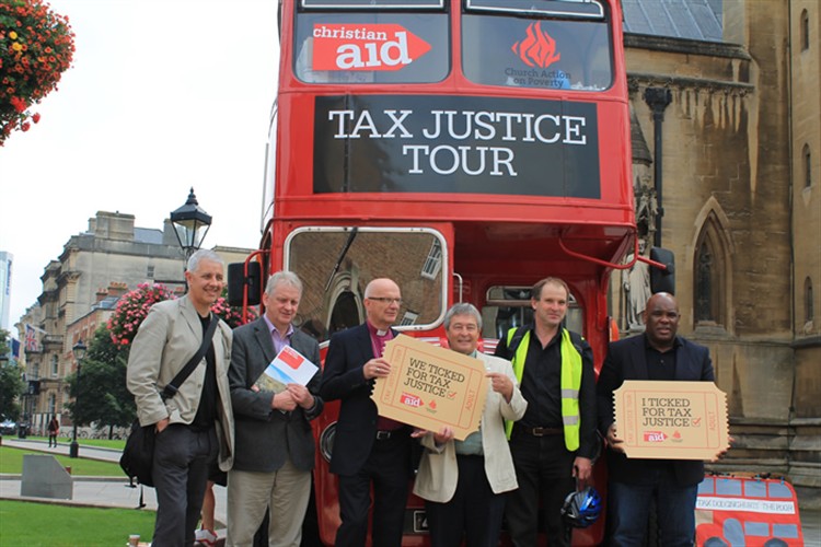 Together4Bristol : Tax Justice Bus: All Aboard In Bristol